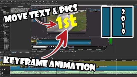 Shotcut 2019 How To Use Keyframe Animation Move Text And Pictures In Your Videos Youtube