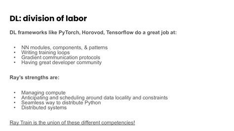 Ray Meetup Ray Train Pytorch Torchx And Distributed Deep Learning