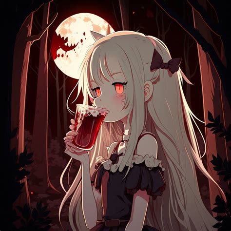 Girl Vampire Anime Cute
