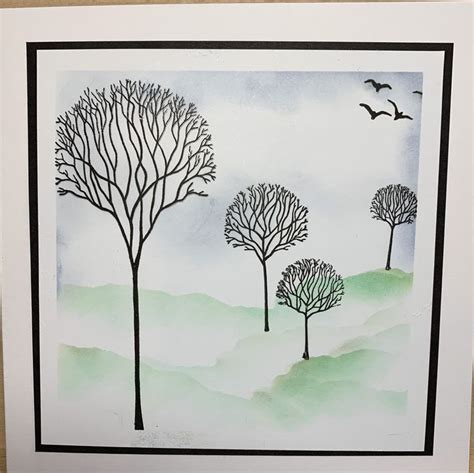 Different Sized Tree Stamps For DIY Crafts