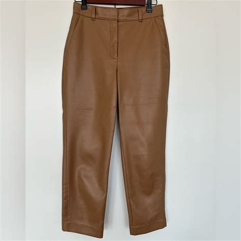 Aritzia Babaton Vegan Leather Pants Gem