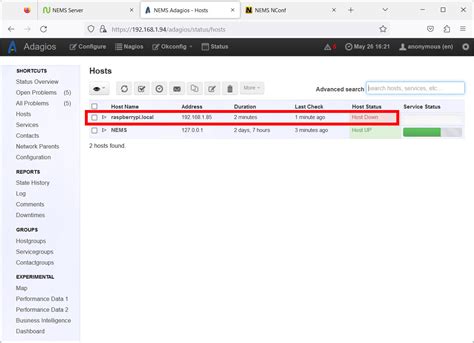 Network Monitoring With Raspberry Pi And Nems Nagios