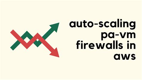Auto Scaling Palo Alto Vm Series Firewalls In Aws