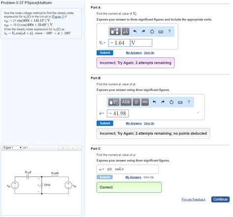 Solved Problem PSpicelMultisim Use The Node Voltage Chegg Com