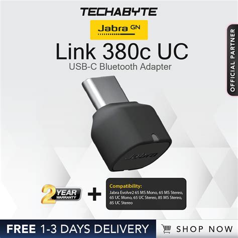 Jabra Link C Usb C A Usb A Uc Bluetooth Adapter Shopee Singapore