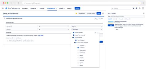 Advanced Activity Streams For Jira Atlassian Marketplace