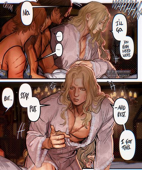 Alucard Trevor C Belmont And Sypha Belnades Castlevania Drawn By