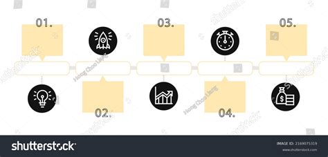 Infographic Elements Bar Line Charts Percentage Stock Illustration 2169075319 Shutterstock