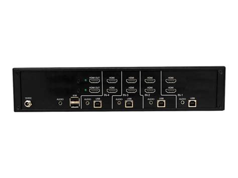 Tripp Lite Secure Kvm Switch 4 Port Dual Head Hdmi To Hdmi 4k Niap