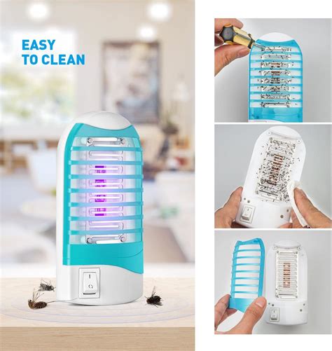 Indoor Bug Zapper 2 Pack Electric Mosquito Killer Trap For Home