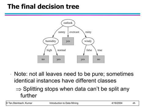 Data Mining Lecture About Gini Index And Something Ppt Physics