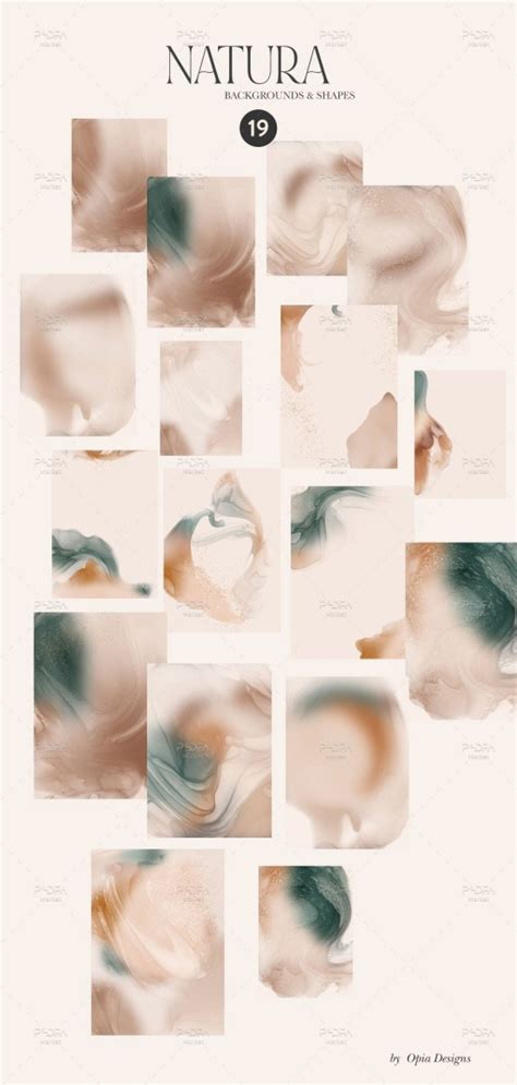 بک گراند اشکال هنری ابر و باد کد محصول 127900