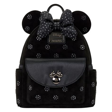 Loungefly To Drop Swarovski Adorned Minnie Mouse Backpack And Ears
