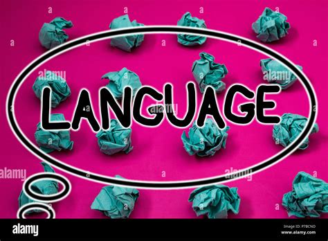 Word Writing Text Language Business Concept For Method Of Human Communication Spoken Written