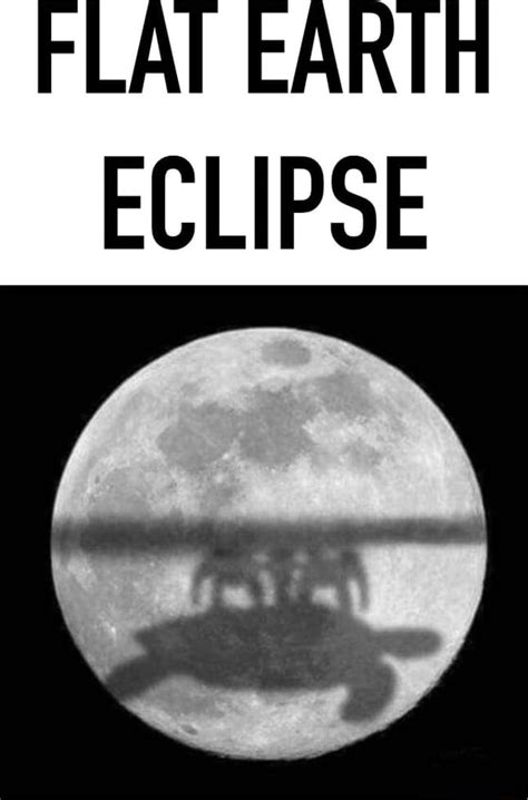flat earth eclipse ifunny