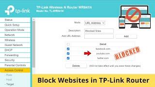 How To Block Wifi Users In Tp Link Router Tl Wr841n Cap Trong Nam How
