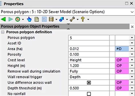 2d mesh editing in infoworks icm utilizing the mesh editing objects