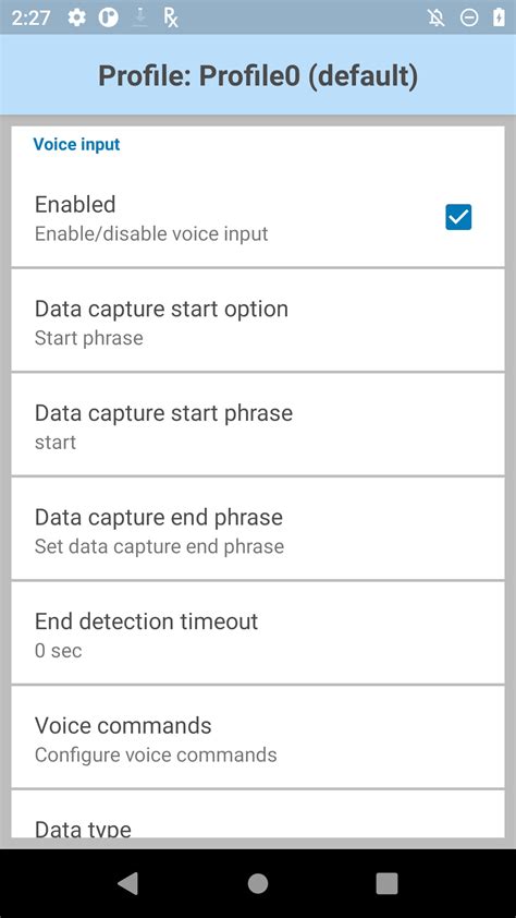 Voice Input Zebra Technologies Techdocs