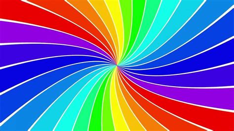 Rainbow Spiral Animation Seamless Youtube