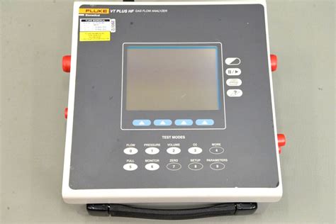 Used Fluke Biomedical Vt Plusbio Hf Gas Flow Analyzer Ventilator For Parts 154665 Gas Flow