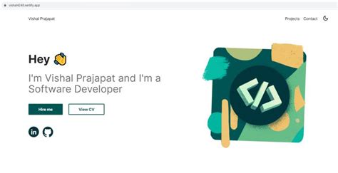 Vishal Prajapat On Linkedin Learningbydoing Portfoliodesign Developerlife Webdevelopment