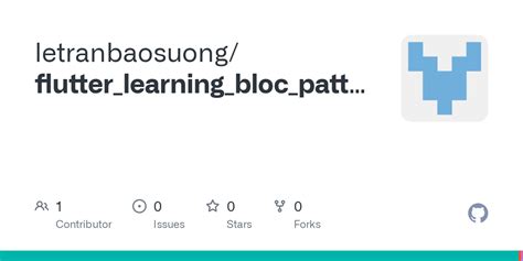 Github Letranbaosuongflutterlearningblocpattern