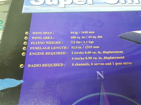 World Models Super Chipmunk 90s Arf Rc Aerobatic Aircraft Nib Os