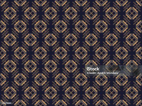 아르 데코 원활한 패턴 1920년대1930년대 스타일의 골드와 블랙의 클래식한 기하학적 복고풍 장식 프린트 포스터 및 인테리어