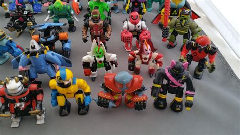 Z Bots Micro Machines Action Figures Zbots Voids Galoob Lot Of 52