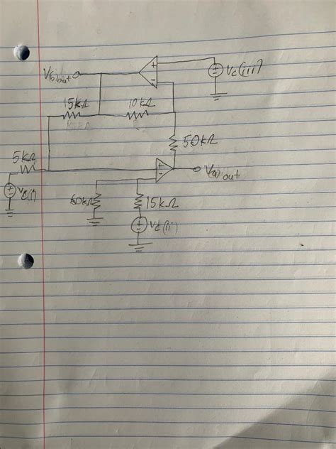 Solved Solve For Vc I Vc Ii Vc Iii V A Out And Chegg Com