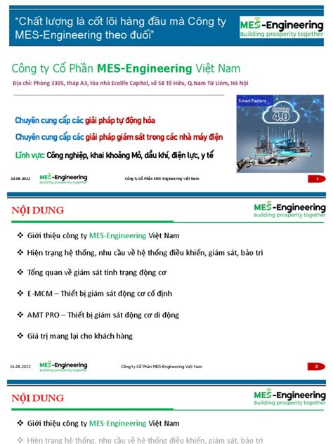 Mes Motor Condition Monitoring Pdf