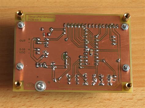 Simple Timer With Pic16f628a Electronics Lab
