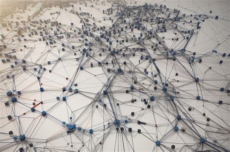 Premium Ai Image A Complex Network Of Interlocking Lines And Grids Suggesting A Technological