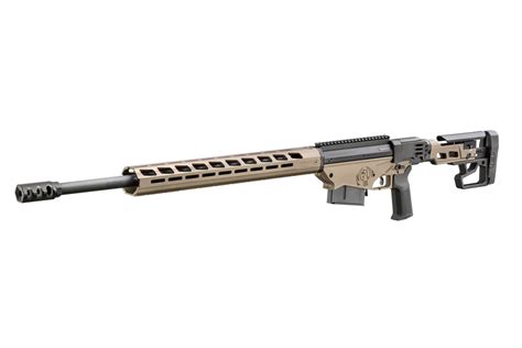 Ruger Precision Rifle 338 Lapua Bolt Action Rifle With Smoked Bronze