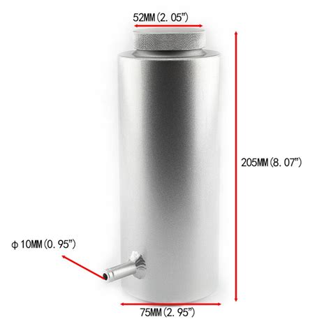 Aluminum Tank Overflow Reservoir Radiator Overflow Grandado