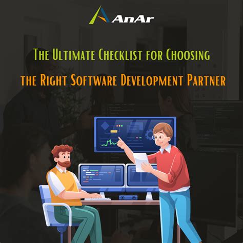 Checklist To Choosing The Right Software Development Partner