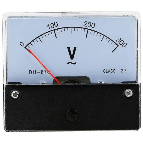 Rectangle Ac 0 300v Gauge Analog Voltage Panel Meter Voltmeter Dh670 Fruugo Nl