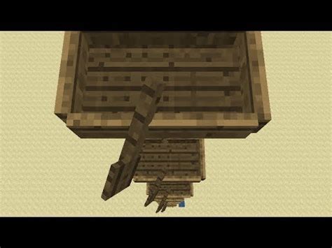 Quick Boat Ladders Minecraft Tutorial Youtube