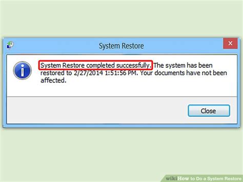 3 Ways To Do A System Restore Wikihow