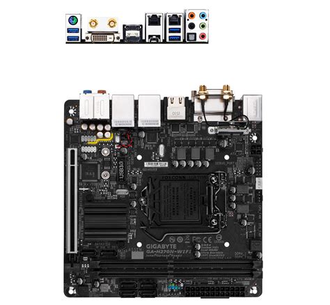 Buy Gigabyte H N WiFi Mini ITX Motherboard GA H N WIFI PC Case Gear Australia