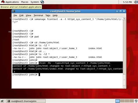 SELinux Tutorial Configuring RHEL 5 And Web Servers