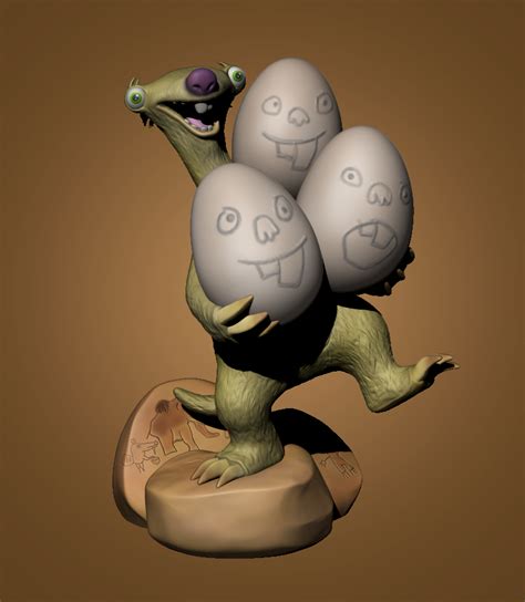Ice Age 4 Characters Sid