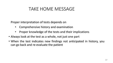 Interpretation Of Common Lab Testspptx Blood Disorders Diseases