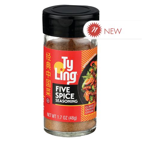 Ty Ling Five Spice Seasoning 1 7 Oz Nassau Candy