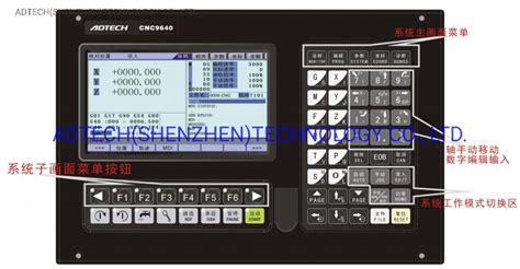 adtech 4 axis milling cnc controller china milling controller and 4