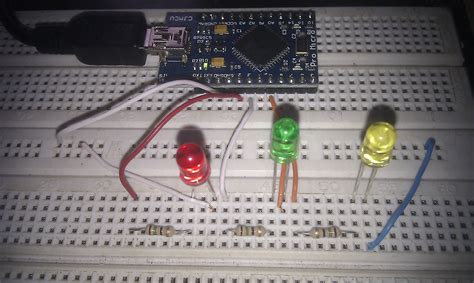 Arduino Pro Micro Breadboard Circuit Leds General Guidance Arduino Forum