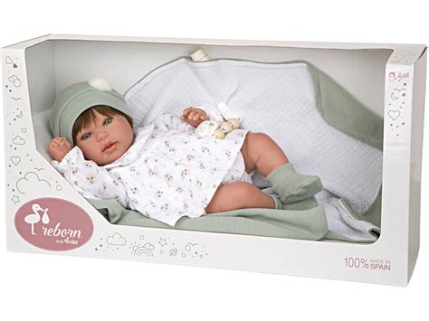 Mu Eca Reborn Cm Paulina Con Manta Arias Juguetilandia