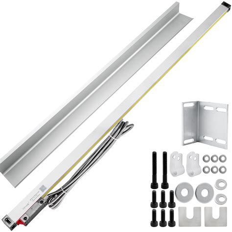 VEVOR 1 Axis Lathe Linear Scale 40 1000mm 0 0002 Accuracy Optical Length Precision Linear