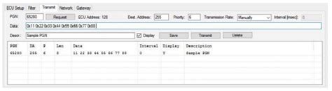 Sae J1939 Data Traffic Generator For Diesel Engine Network Simulation Copperhill