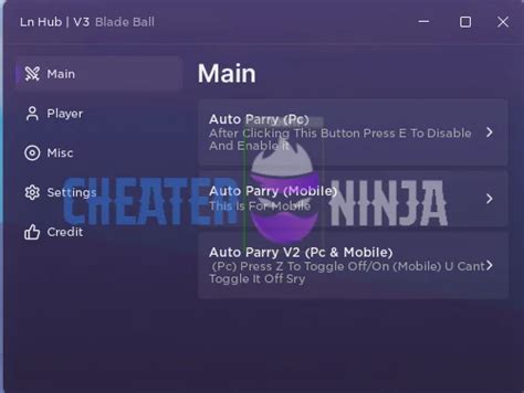 Blade Ball OP Script V Ln Hub Cheater Ninja